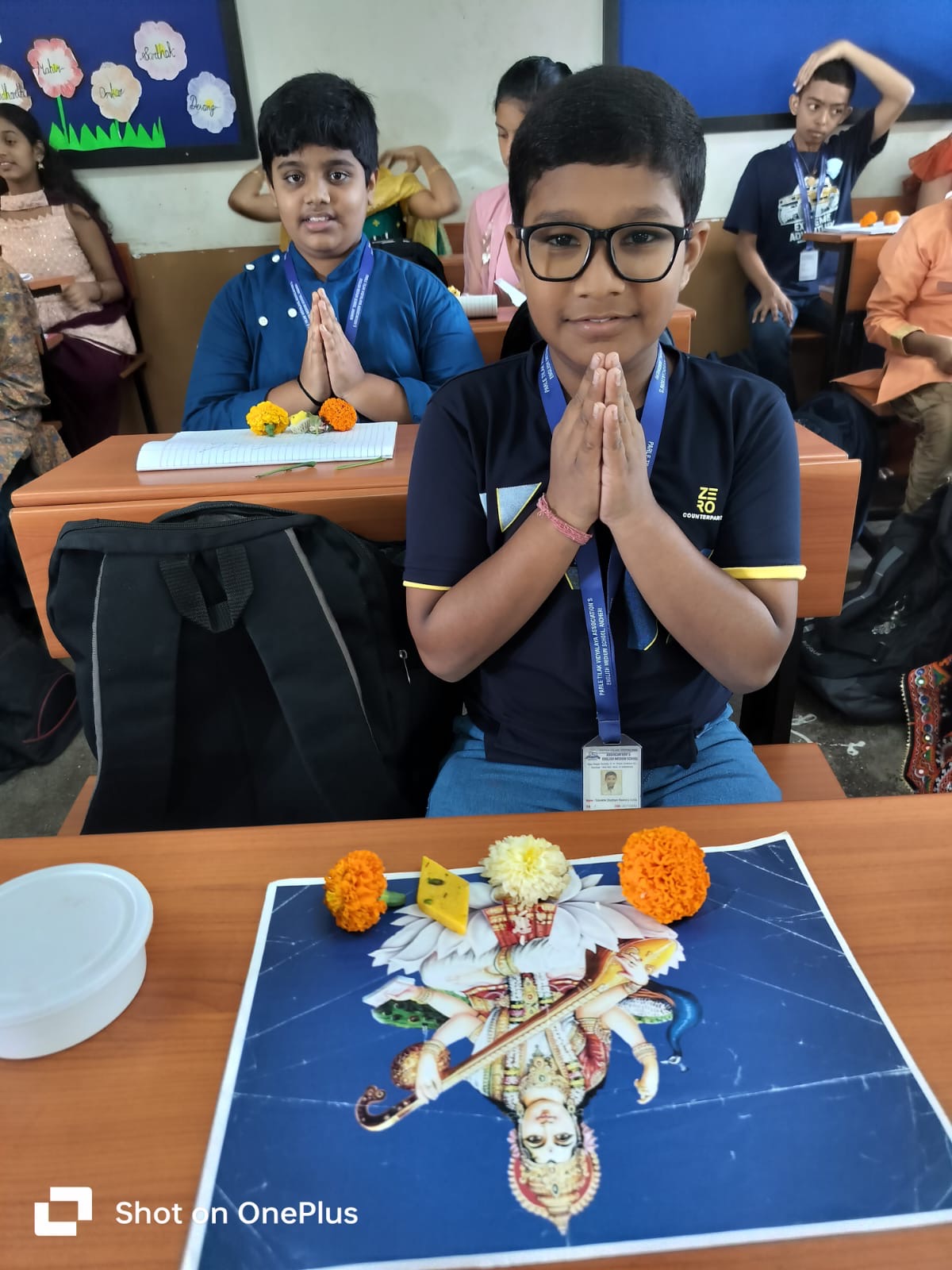 Saraswati Poojan – PTVA English Medium Andheri