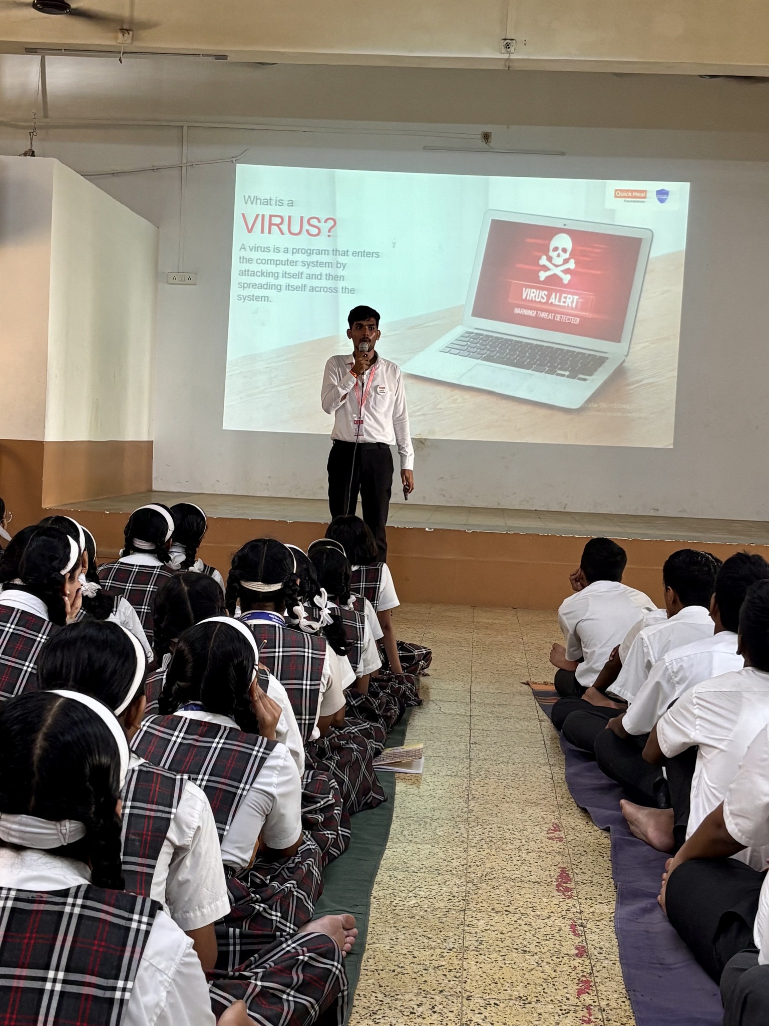 Cyber Security Workshop – PTVA English Medium Andheri